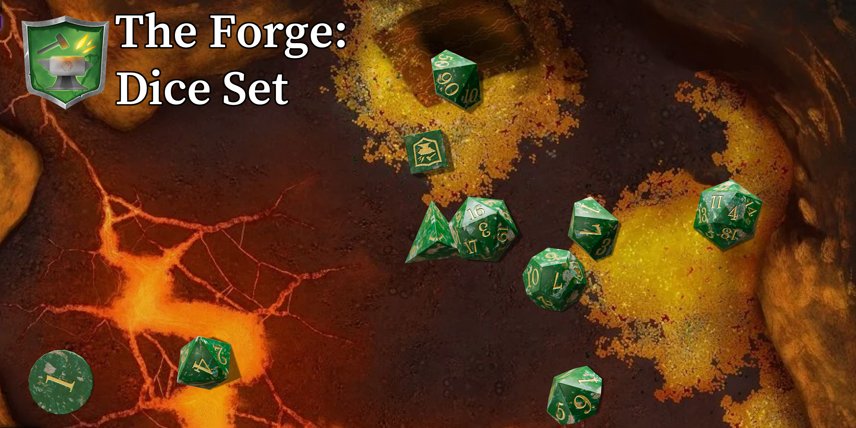 The Forge Dice Set | Forge Bazaar