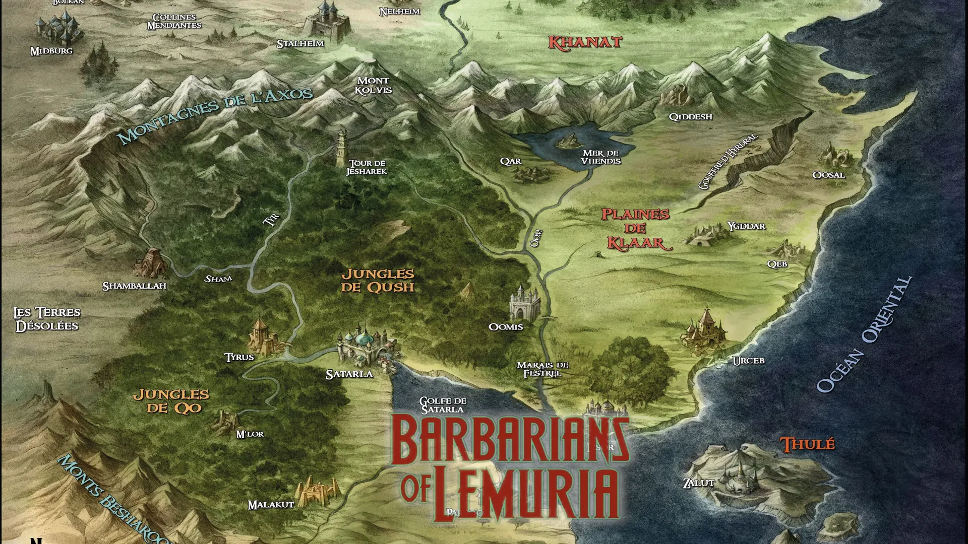 Barbarians of Lemuria - Foundry Hub